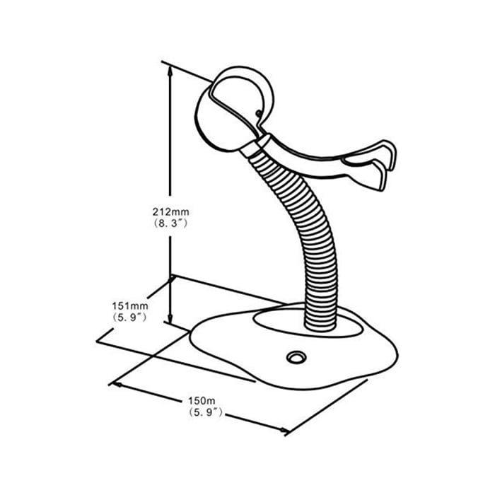 バーコードリーダー MD630・MD632 専用スタンド | POSショッピングストア